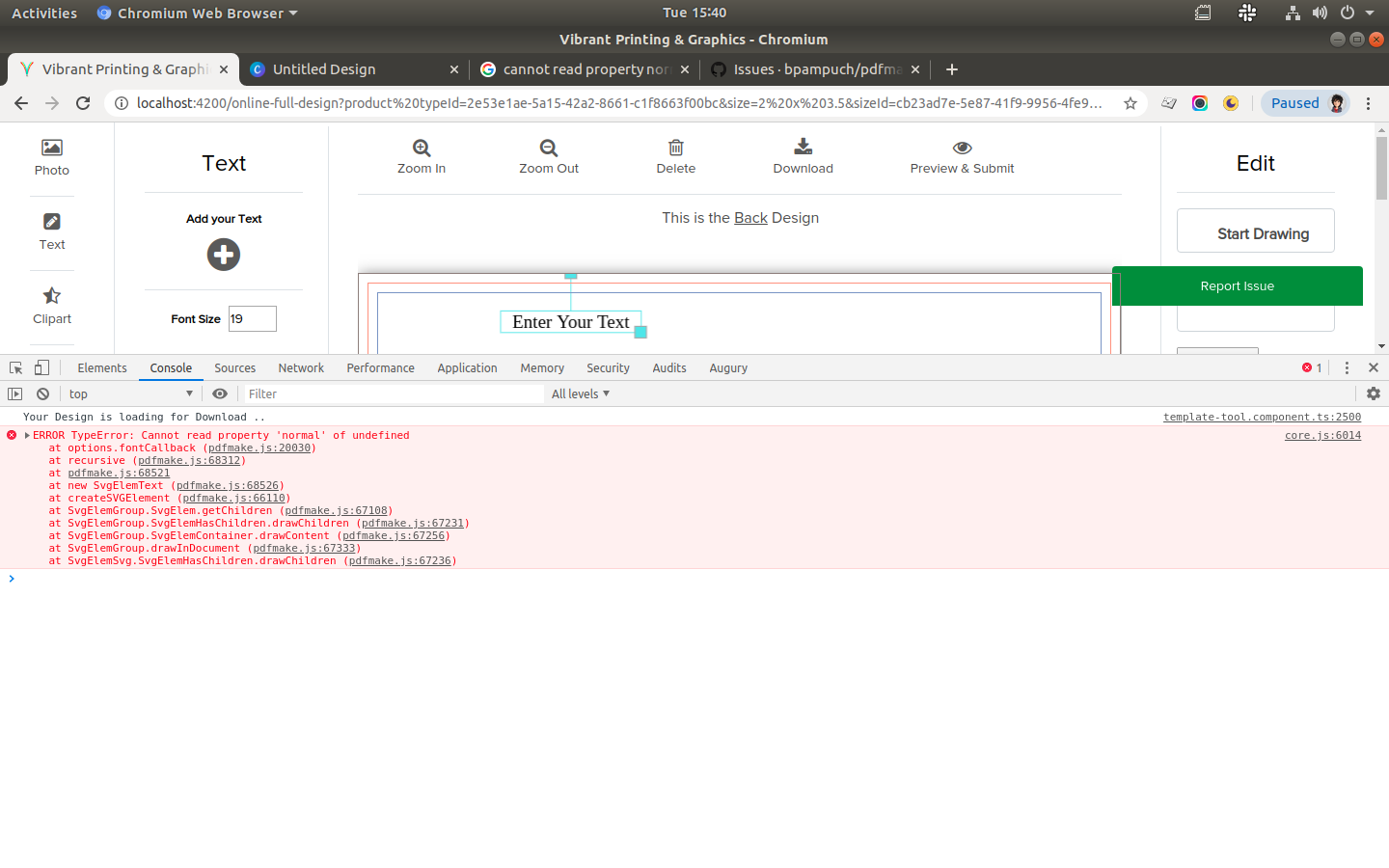 Default font not set · Issue #1882 · bpampuch/pdfmake · GitHub
