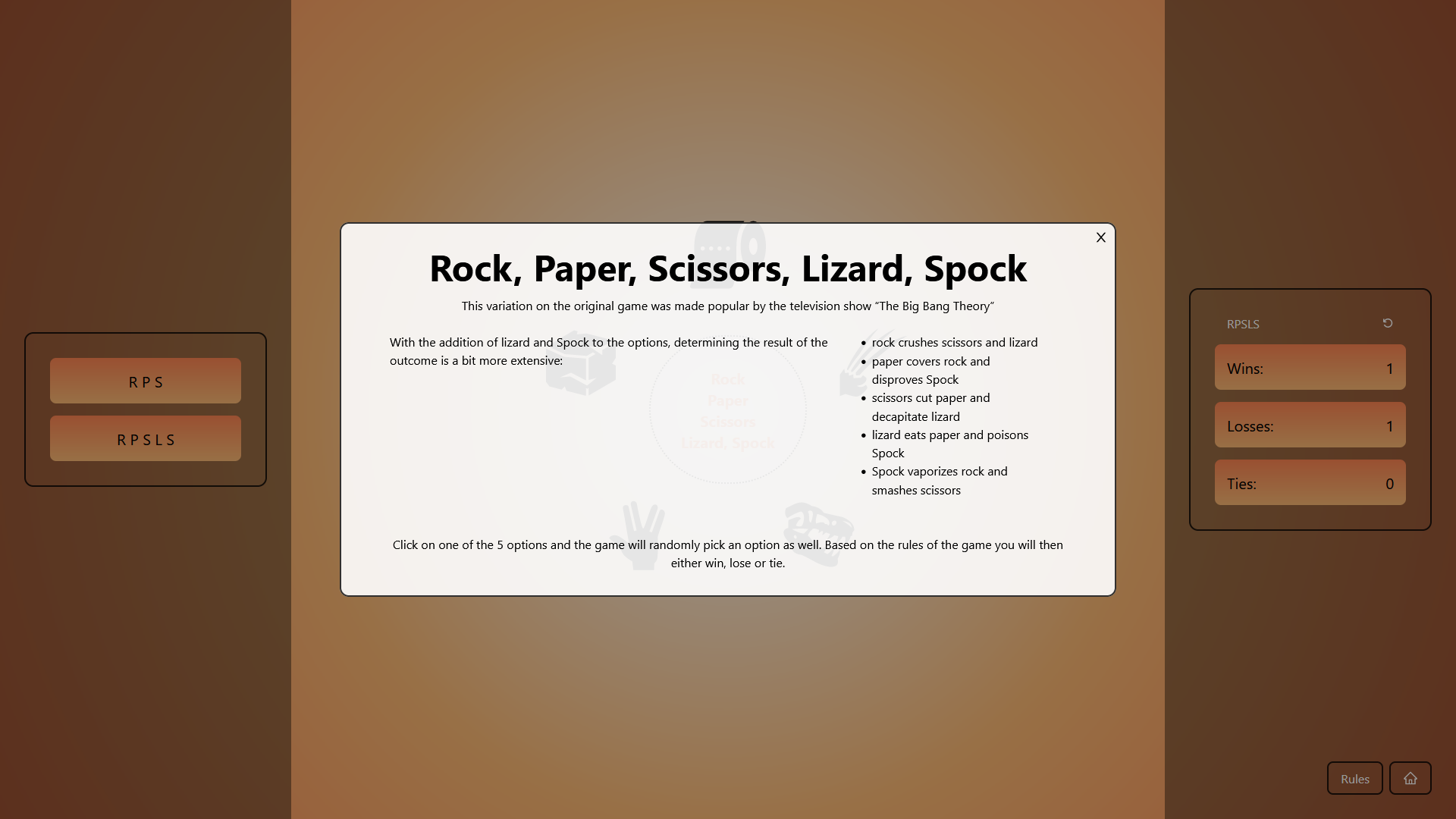 GitHub - WietseV/R_P_S: a rock-paper-scissors game