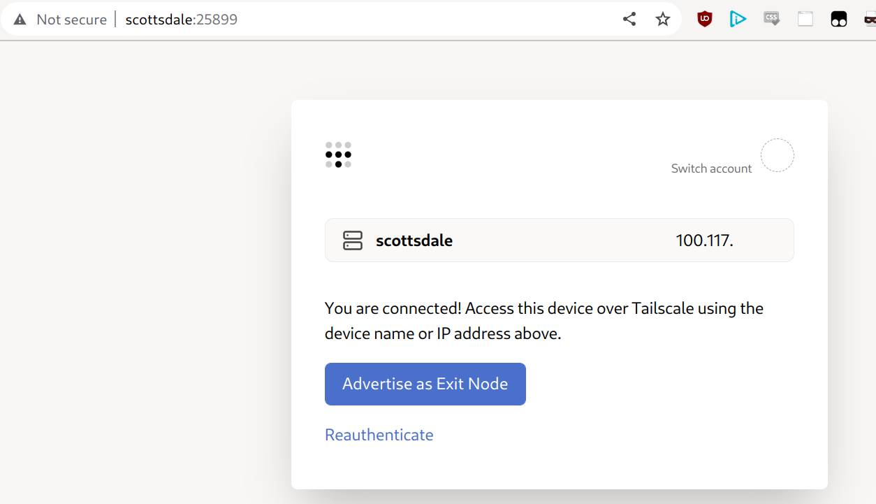 Documentation should note that the addon starts a web interface for tailscale · Issue #120 ...