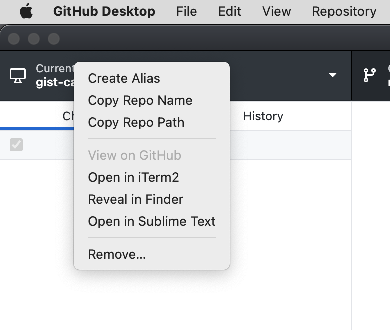 View On Github Menu Item Is Disabled For Github Gist Repos · Issue 2706