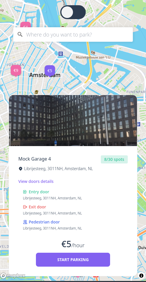 GitHub - gfsd3v/parkbee: React + Redux + Mapbox Webapp with persistent storage