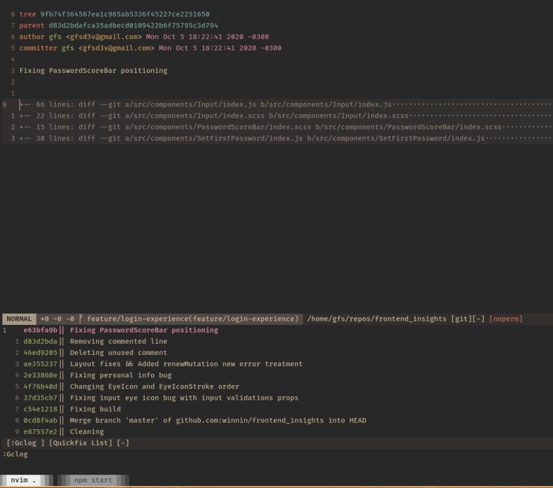 Stage Hunk from old version of a file · Issue #1610 · tpope/vim-fugitive · GitHub