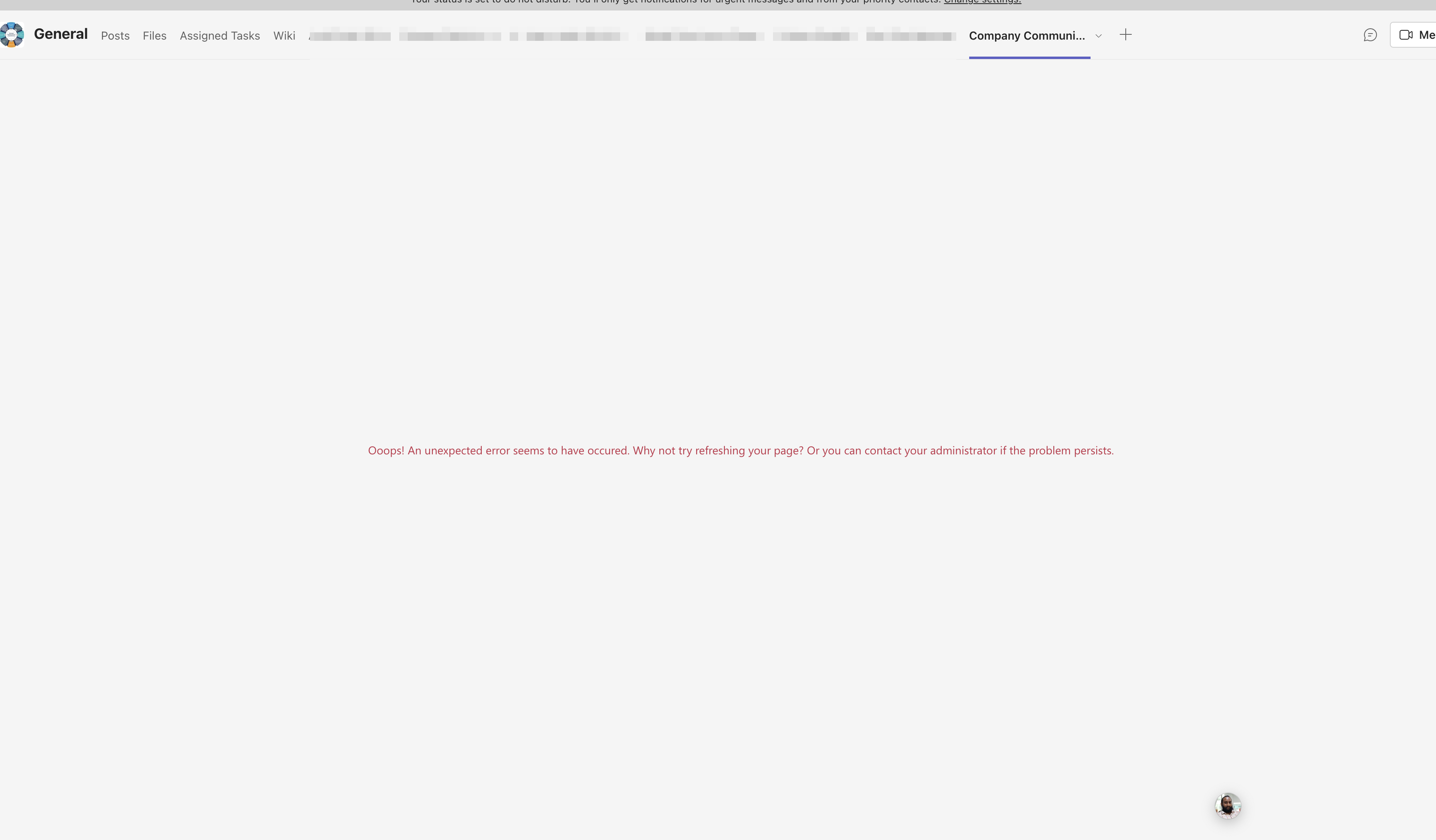 Ooops! An unexpected error seems to have occured. Why not try refreshing your page? Or you can ...