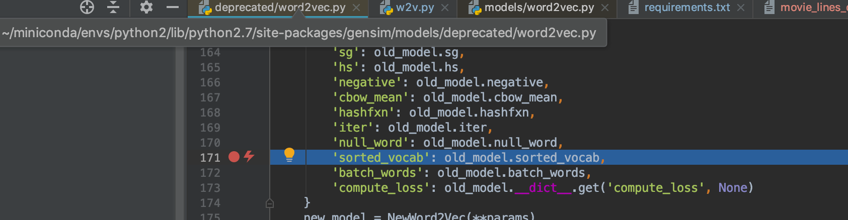 Attributeerror Word2vec Object Has No Attribute Sorted Vocab · Issue 2445 · Piskvorky