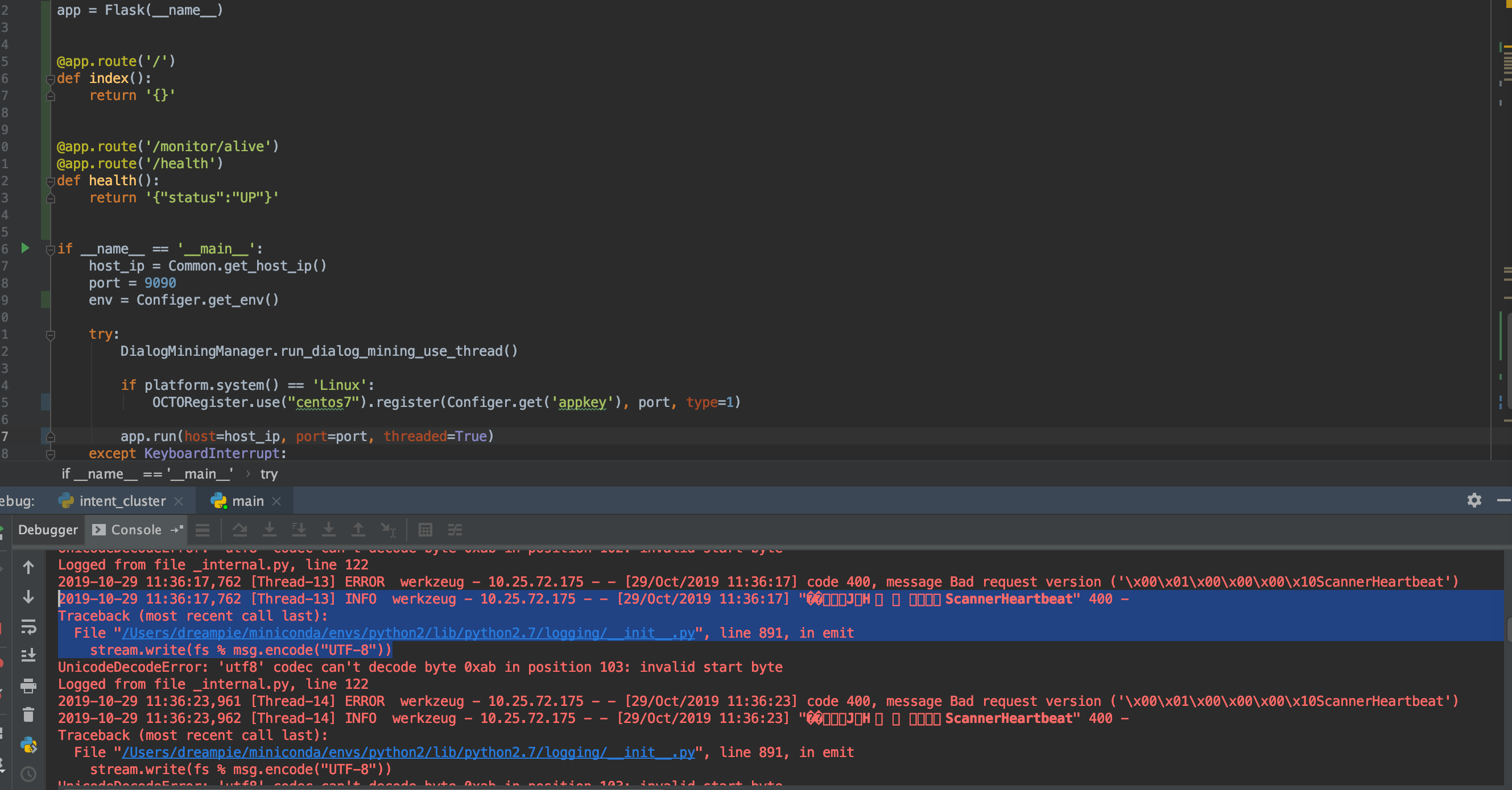 UnicodeDecodeError utf8 Codec Can t Decode Byte 0xab In Position 103