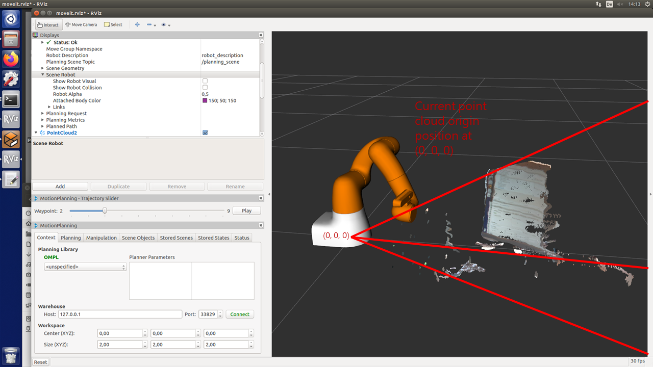 How to change origin position of point cloud in rviz? · Issue #1837 ...