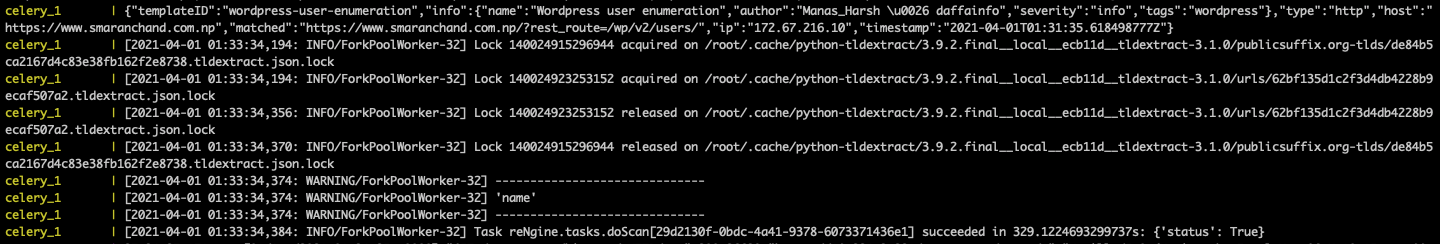 Can't see vulnerability scan results. · Issue #371 · yogeshojha/rengine · GitHub