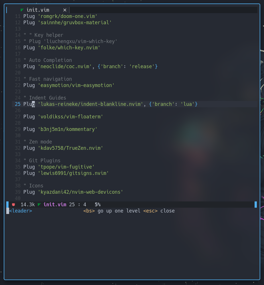 which-key.nvim hides statusbar when height is bigger than one · Issue ...