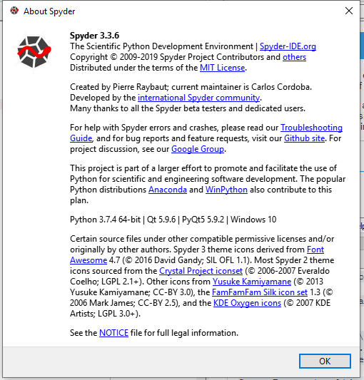 An error ocurred while starting the kernel · Issue #12013 · spyder-ide/spyder · GitHub