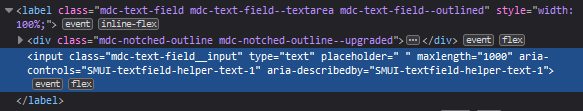 Textarea Cannot Use With Input Emptyvalueundefined · Issue 470 · Hperrin Svelte Material Ui