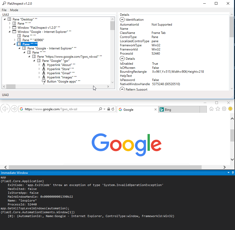 FindFirstDescendant fails to find the control if the UI is not in focus · Issue #145 · FlaUI ...