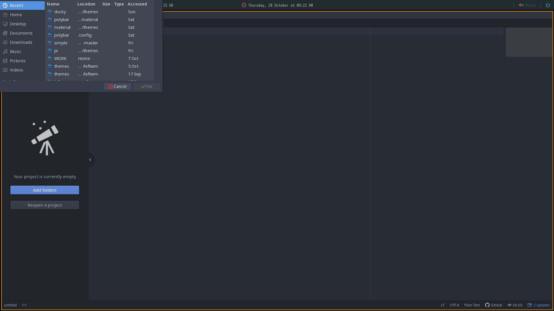 Window popups to the center of the screen they occur · Issue #546 · leftwm/leftwm · GitHub