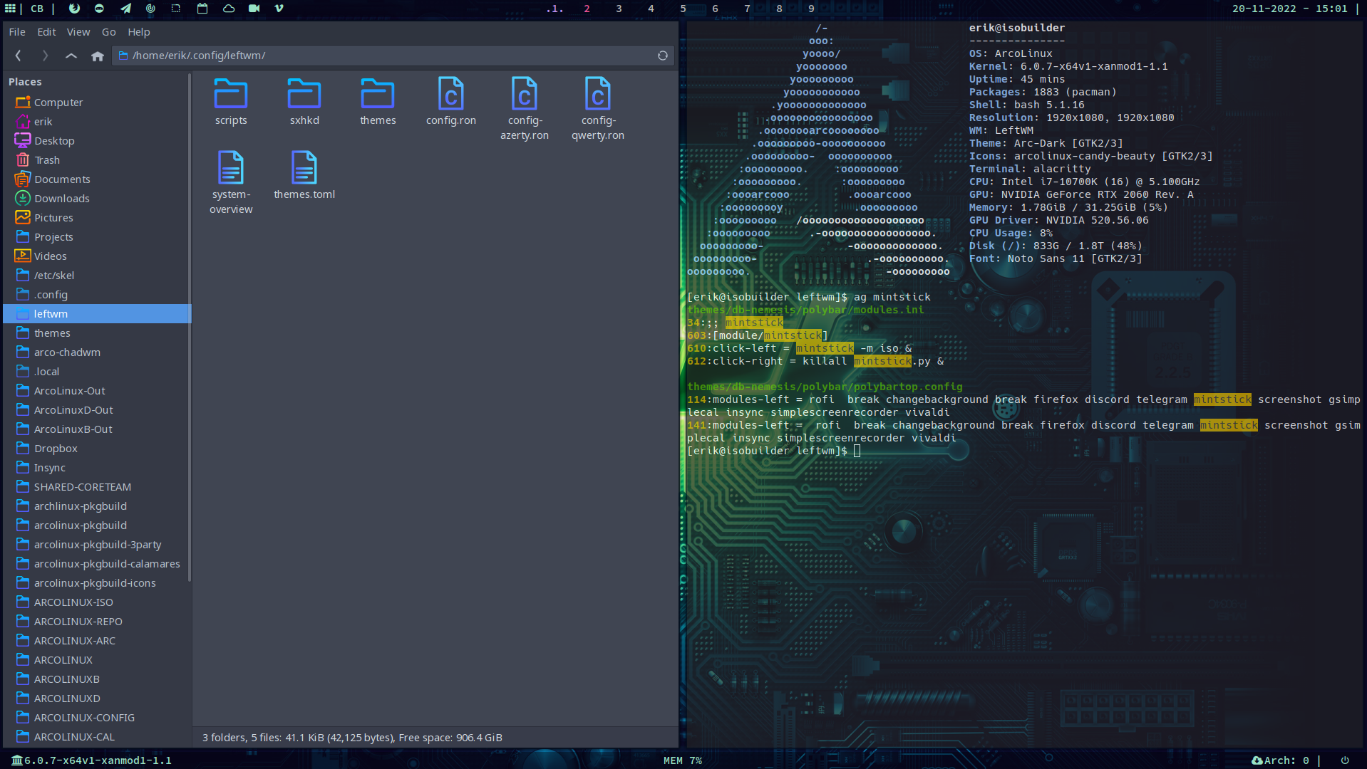 How to set mintstick.py to tiling · Issue #115 · siduck/chadwm · GitHub