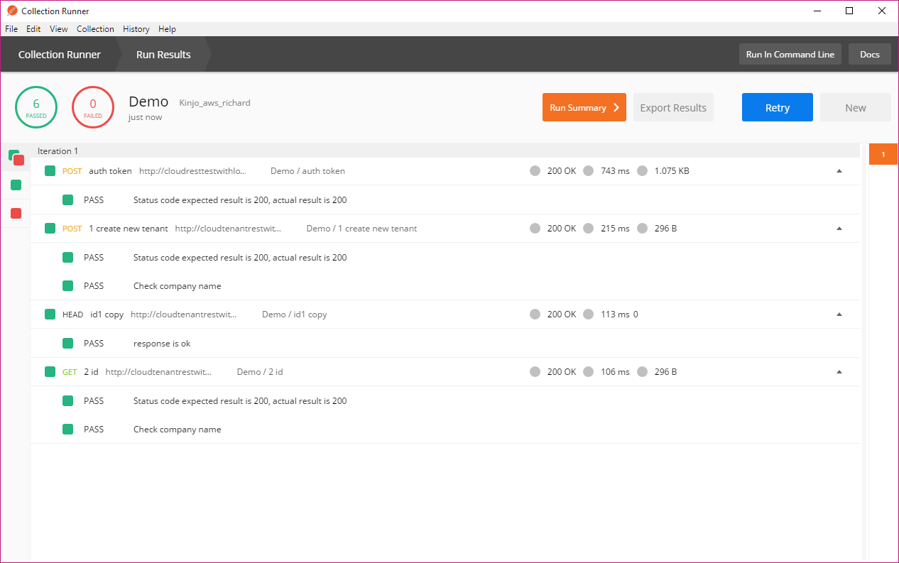 Ability to execute a request even on network failure and reach test ...