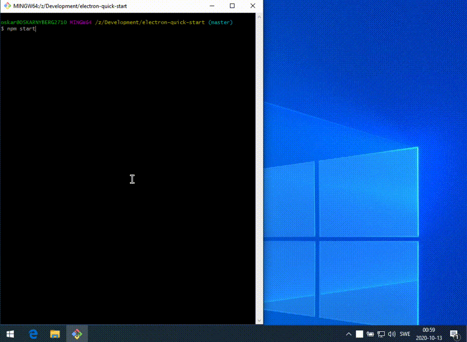 Browserwindow Is Placed Behind Other Windows When Calling ` Show ` While The Start Menu Is Open