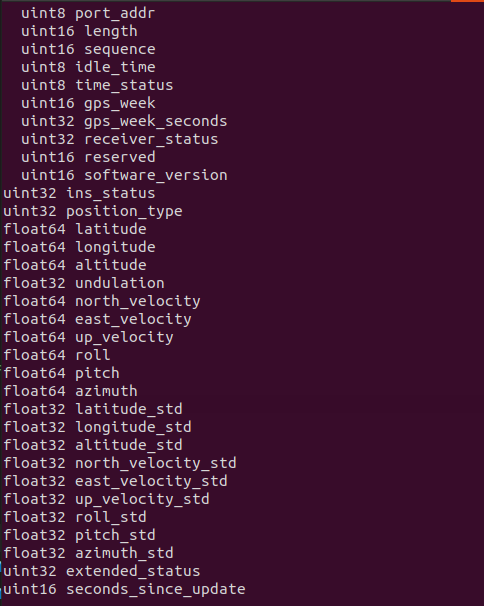 The format about novatel_msgs/INSPVAX · Issue #22 · IPNL-POLYU ...