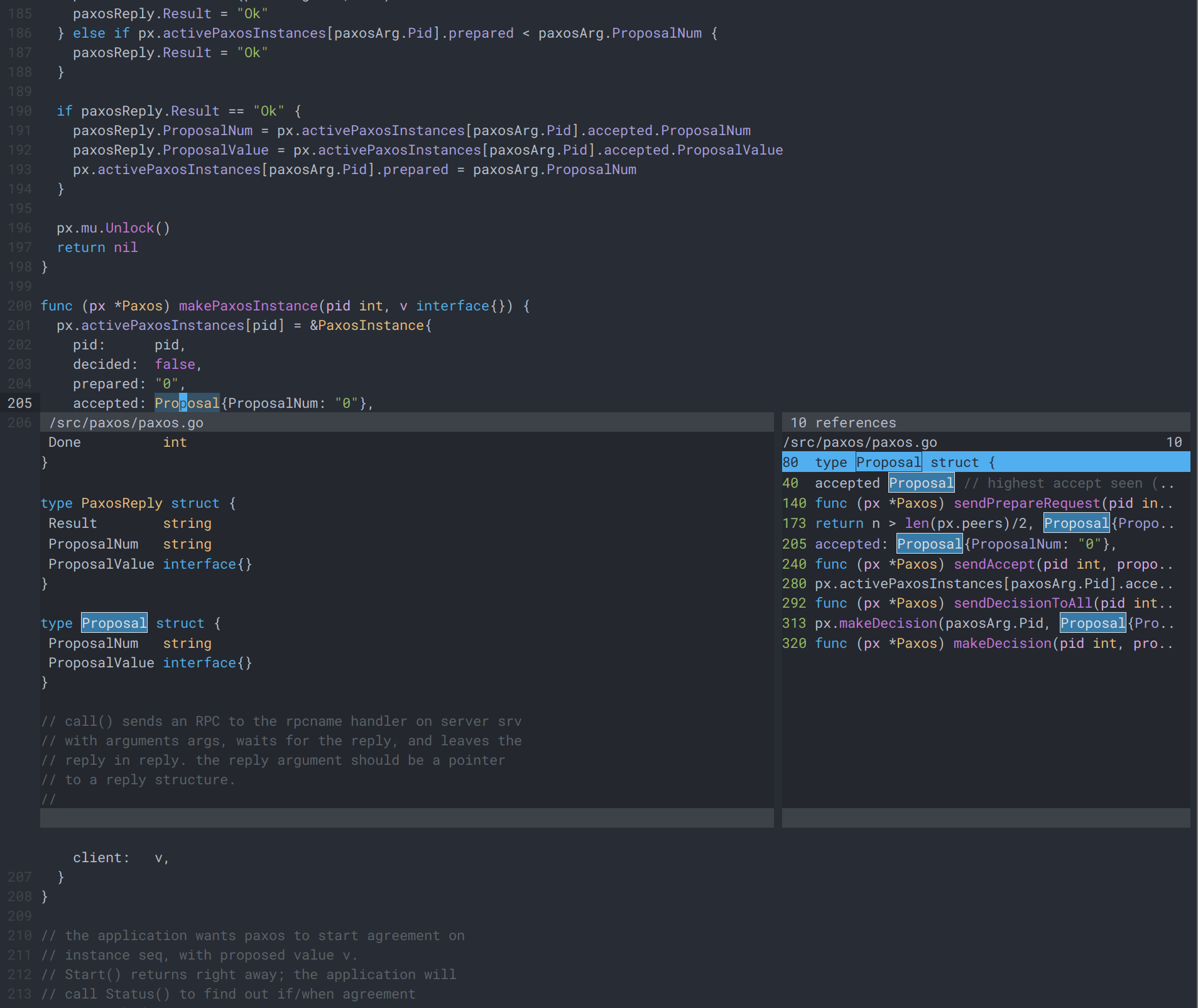 Lsp-ui-peek-highlight almost invisible due to similar fg and bg. Suggest inherit from isearch ...