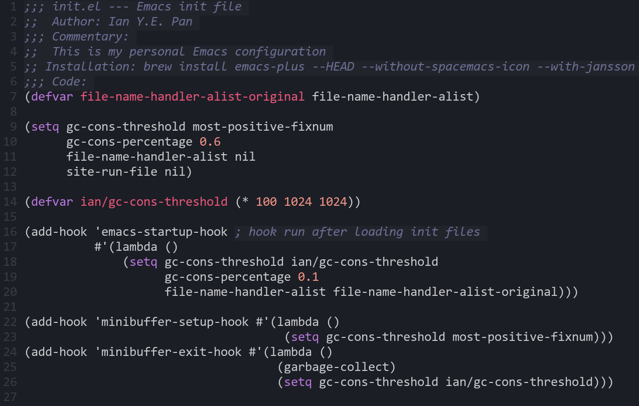 [doom Horizon] Bug Brighter Comment Not Working Pr On The Way · Issue 486 · Doomemacs