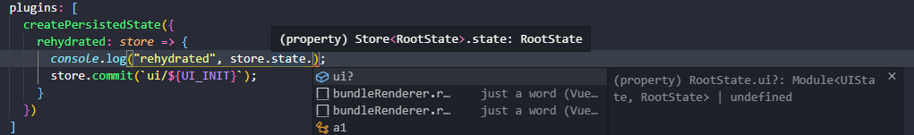 Typescript: "rehydrated" method, "store" parameter possible wrong type annotation · Issue #265 ...