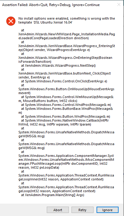 Problem Creating Template From Preseed Xcp Ng Center Error · Issue 129 · Xcp Ngxenadmin · Github 5104
