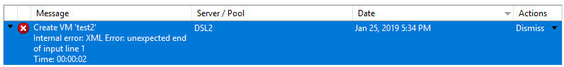 Problem Creating Template From Preseed Xcp Ng Center Error · Issue