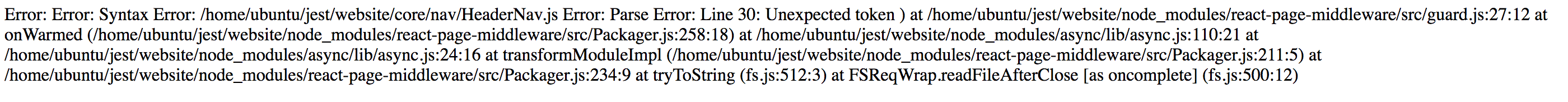 The Jest website is currently broken. · Issue #3975 · jestjs/jest · GitHub