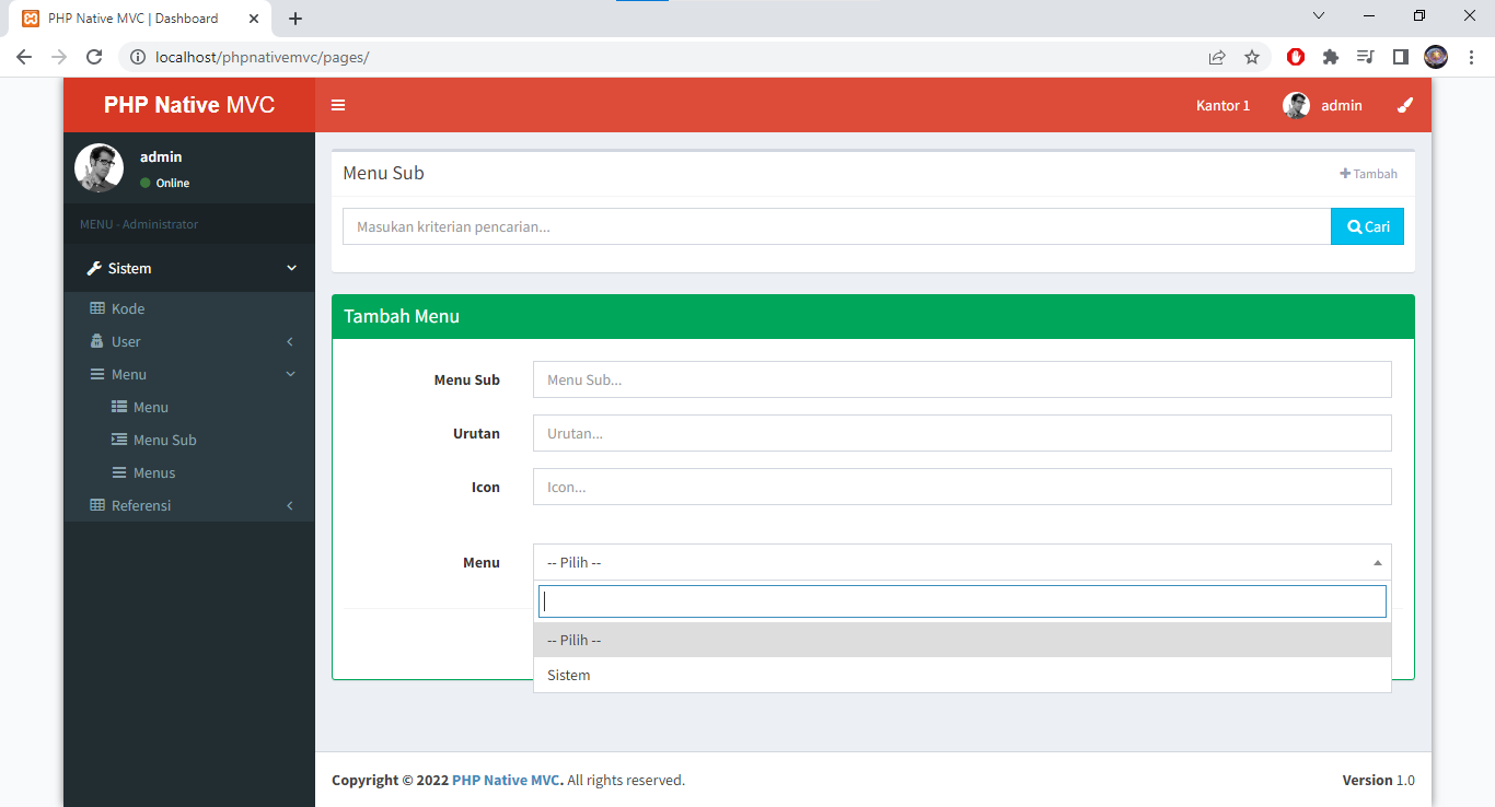 GitHub - ianbendoez/006-phpnativemvc-menu-menu_sub: Source Code PHP ...
