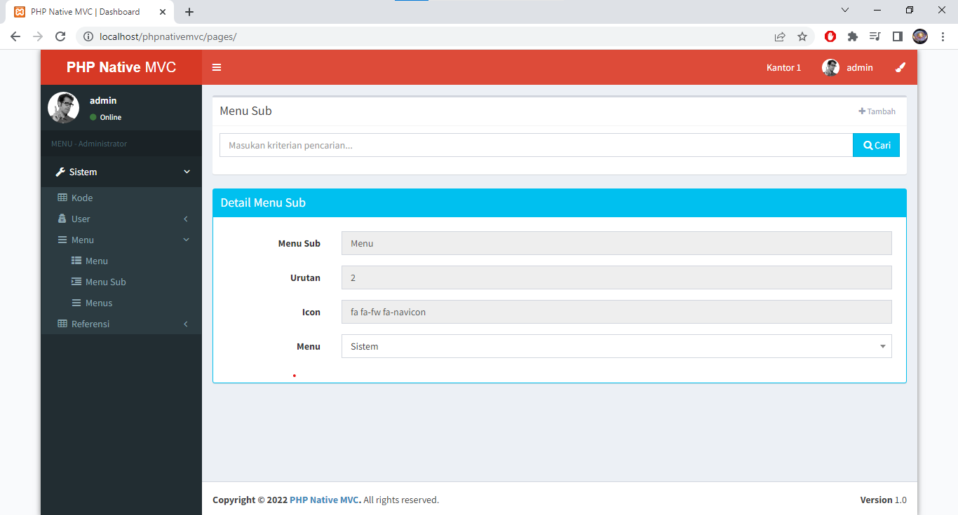 Github Ianbendoez006 Phpnativemvc Menu Menusub Source Code Php Native Mvc Crud Menu 8705