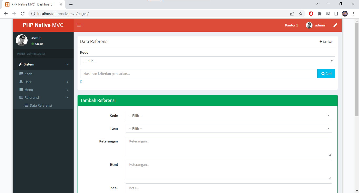 GitHub - ianbendoez/008-phpnativemvc-referensi-data_referensi: Source Code PHP Native MVC (CRUD ...