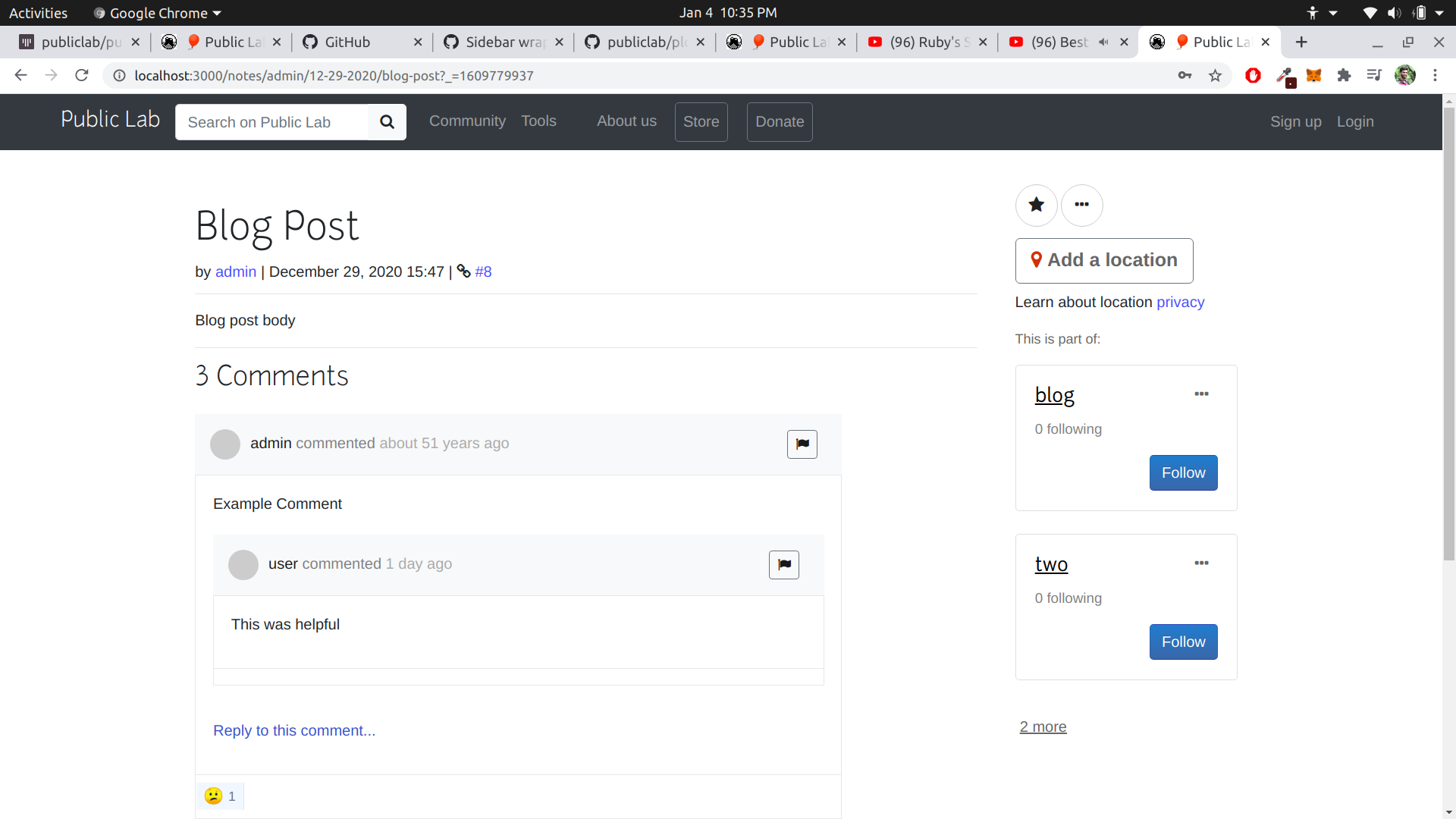 Sidebar wrap problem for non-logged-in users · Issue #8287 · publiclab/plots2 · GitHub