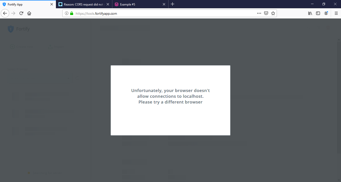 Firefox doesnot allow connections to localhost · Issue #255 · PeculiarVentures/fortify · GitHub