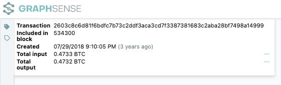 Improve property box in transaction view · Issue #221 · graphsense/graphsense-dashboard · GitHub