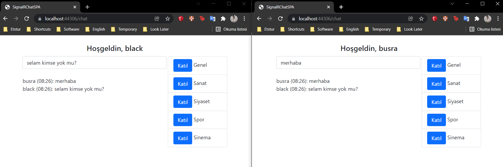 GitHub - ilvarol/SignalRChatSPA: Monolithic SignalR Chat Project