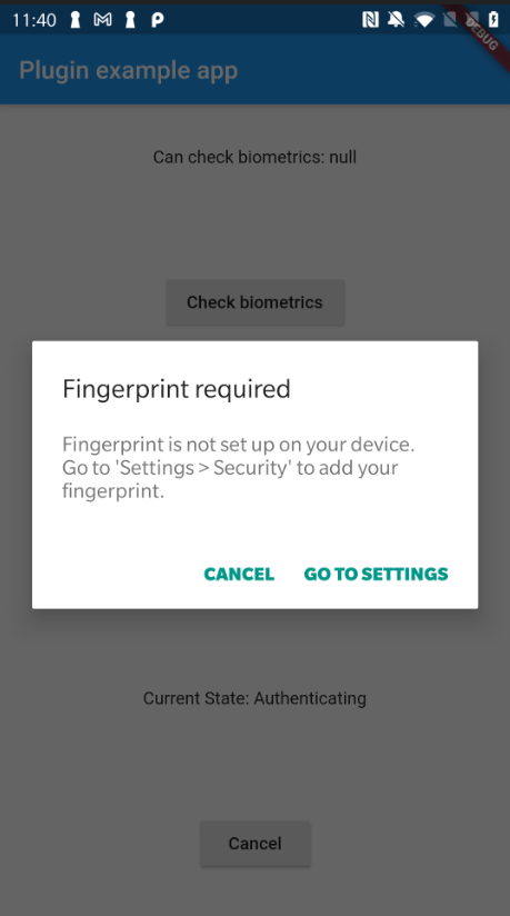 [local_auth] useErrorDialogs not work properly · Issue #85300 · flutter/flutter · GitHub