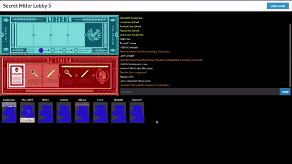 GitHub - SumitNawathe/secret-hitler: An online recreation of the ...