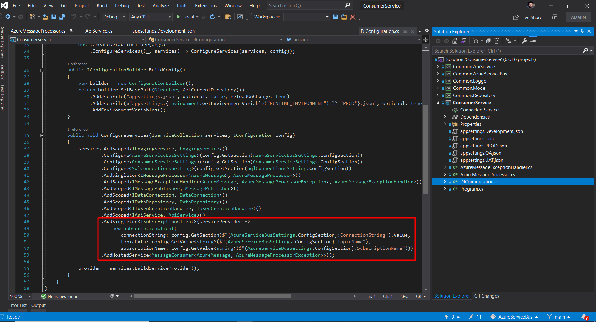 GitHub - DiSBu/AzureServiceBus
