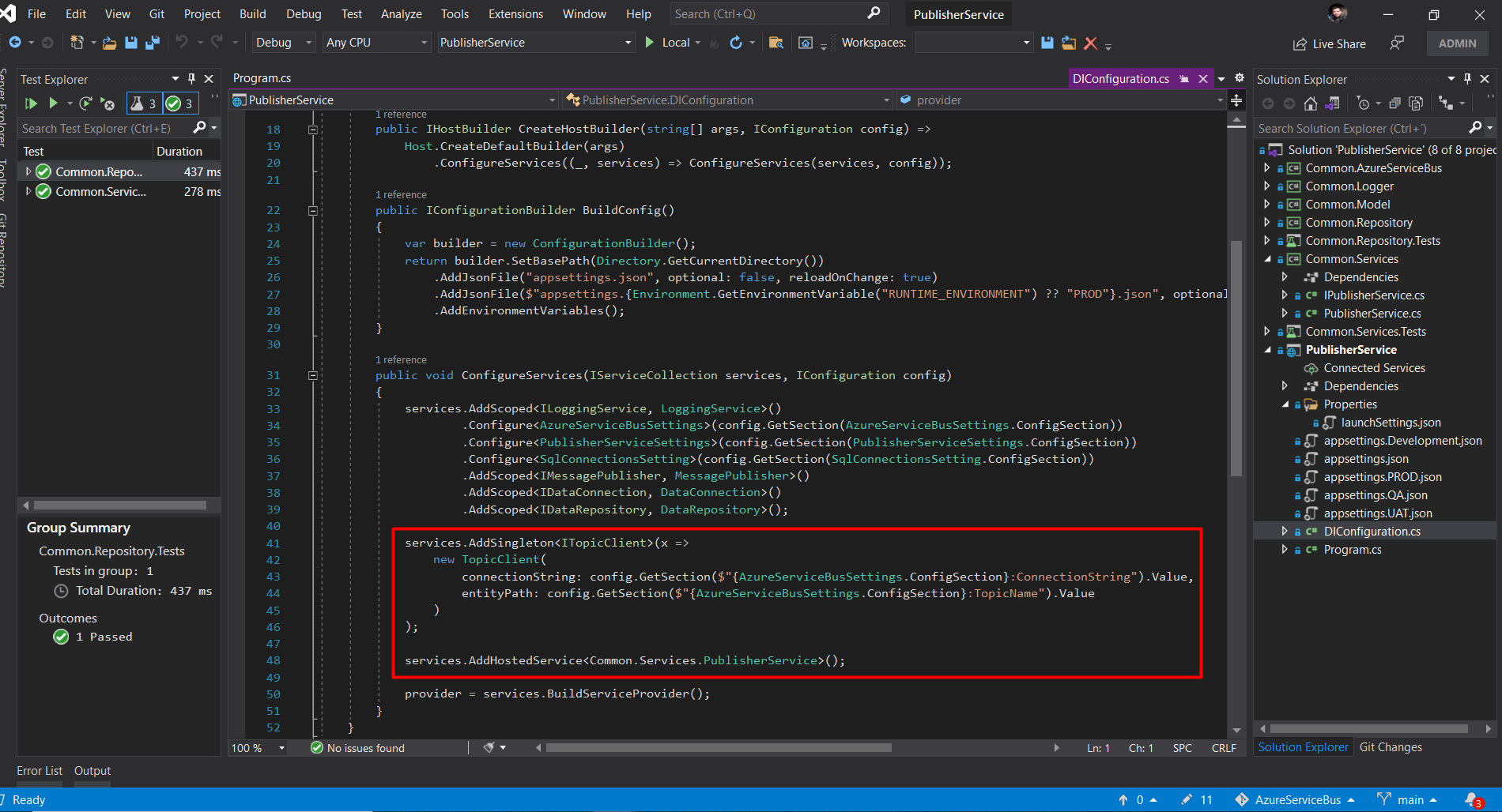 GitHub - DiSBu/AzureServiceBus