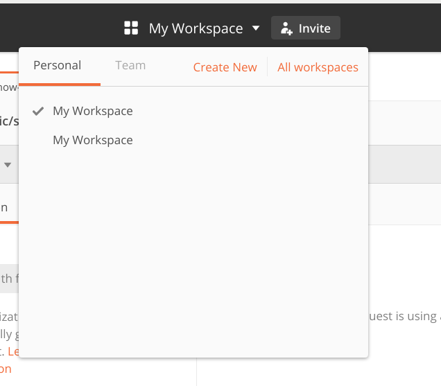 Duplicate My Workspace With Limited Functionality · Issue 4954 · Postmanlabs Postman App