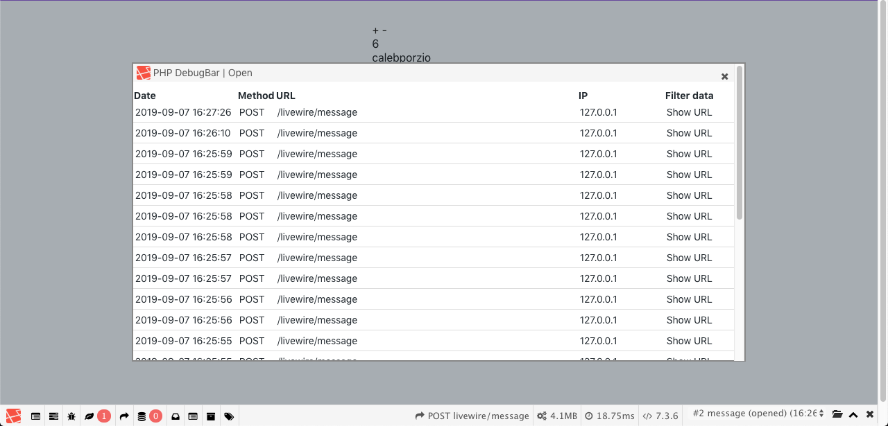 Debugbar conflict · Issue #217 · livewire/livewire · GitHub