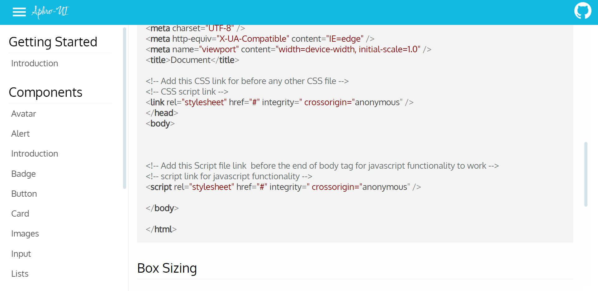 GitHub - sameep-s/Aphro_CSS-Library: Aphro is a CSS library which is aesthetically pleasing ...