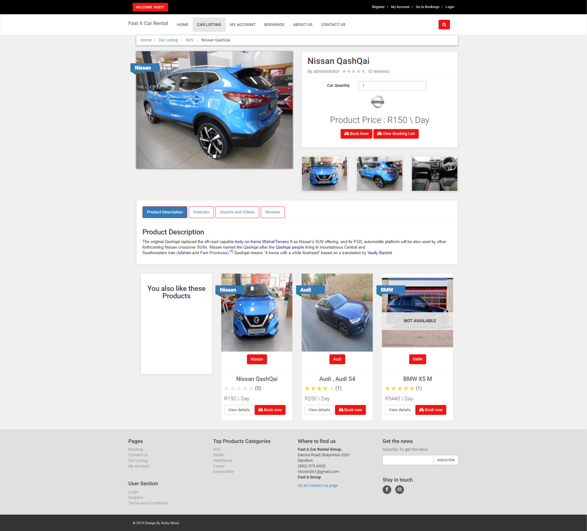 GitHub - Nattie-Nkosi/car_rental: Our final year (2019) group project ...