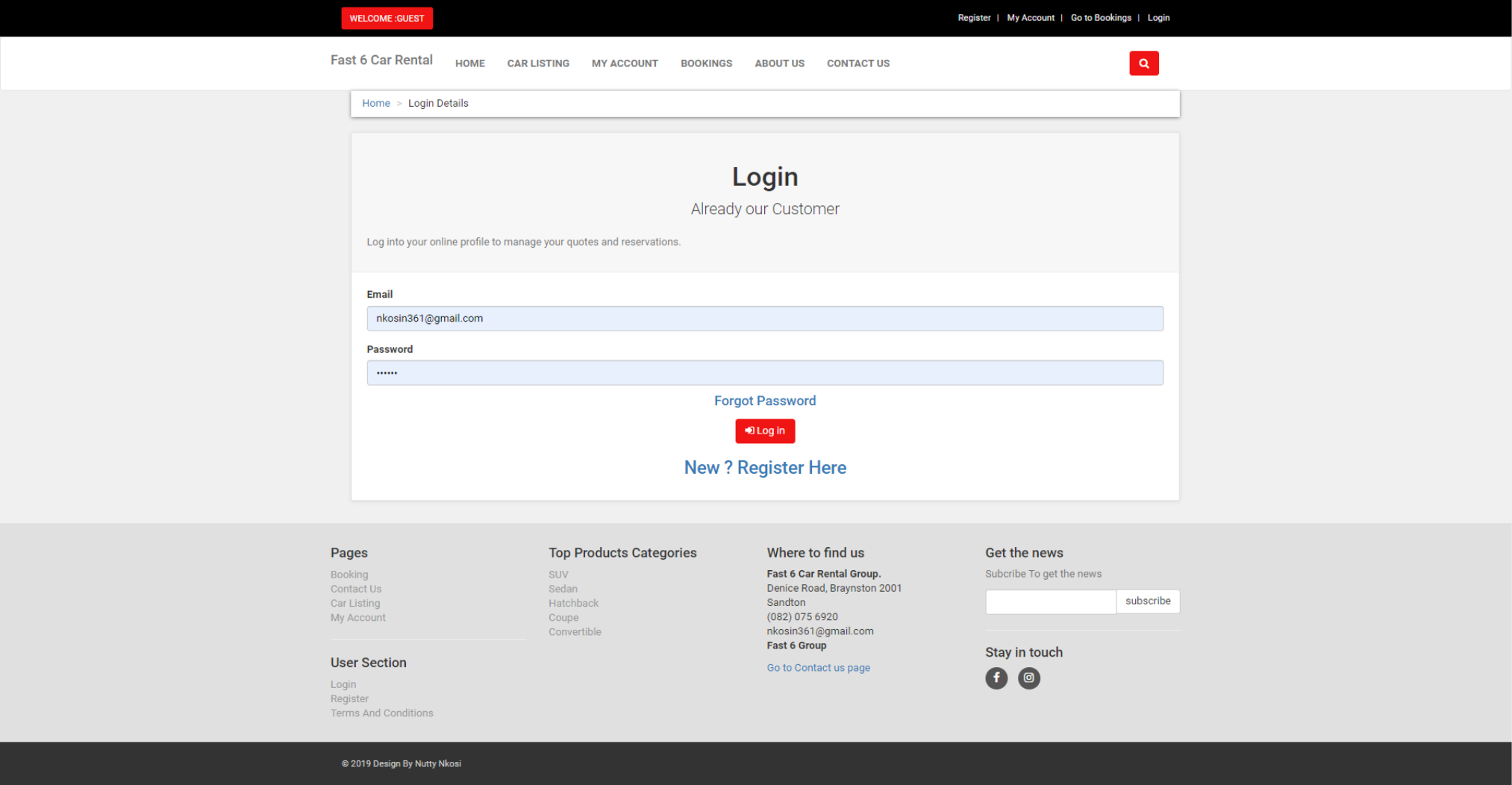 GitHub - Nattie-Nkosi/car_rental: Our final year (2019) group project. An Ecommerce Store.