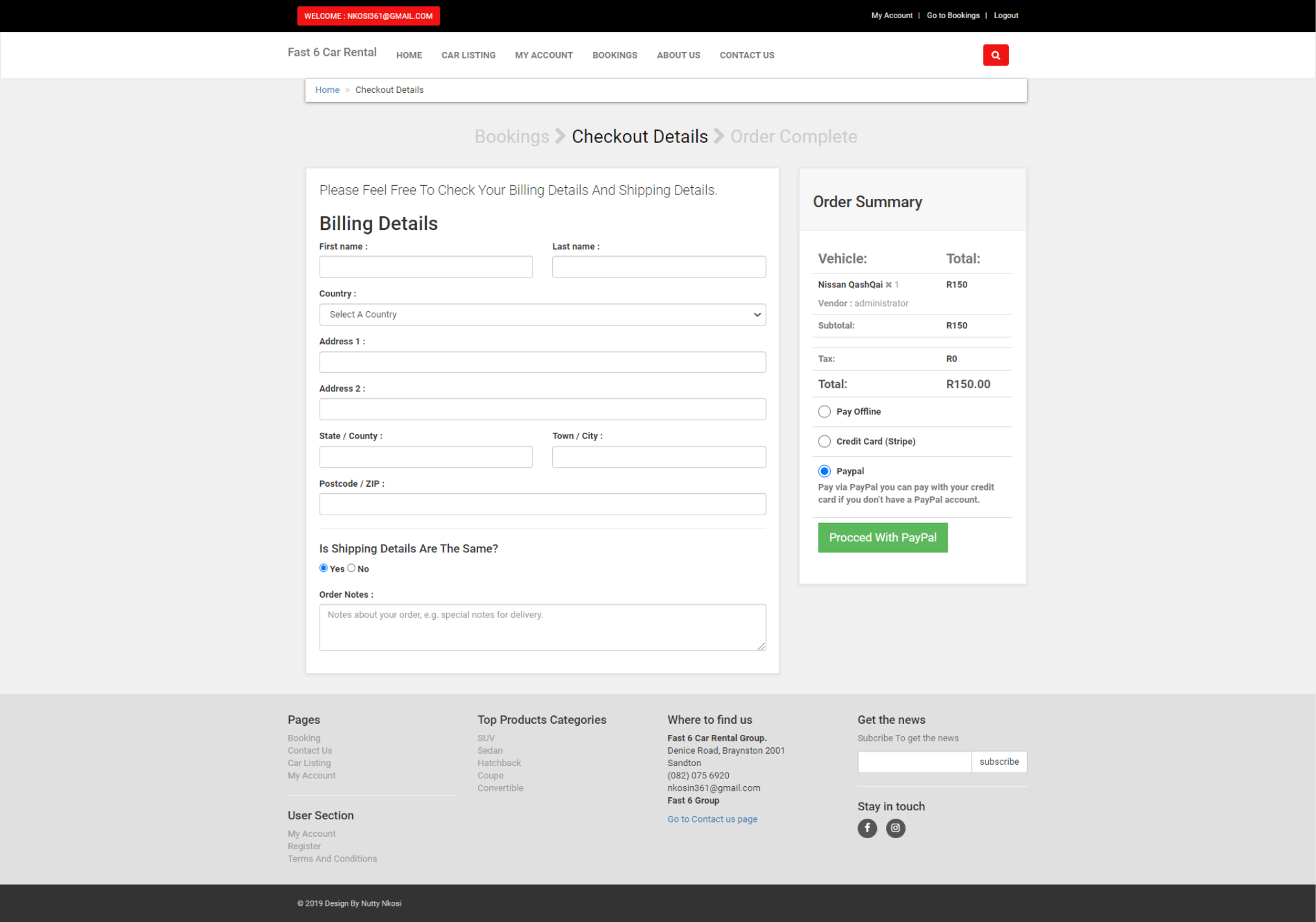 GitHub - Nattie-Nkosi/car_rental: Our final year (2019) group project. An Ecommerce Store.