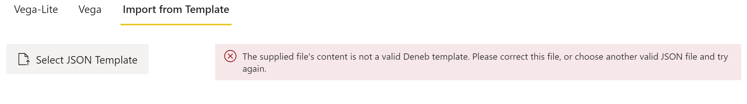 Error when importing a Deneb template from Vega official website · Issue #282 · deneb-viz/deneb ...