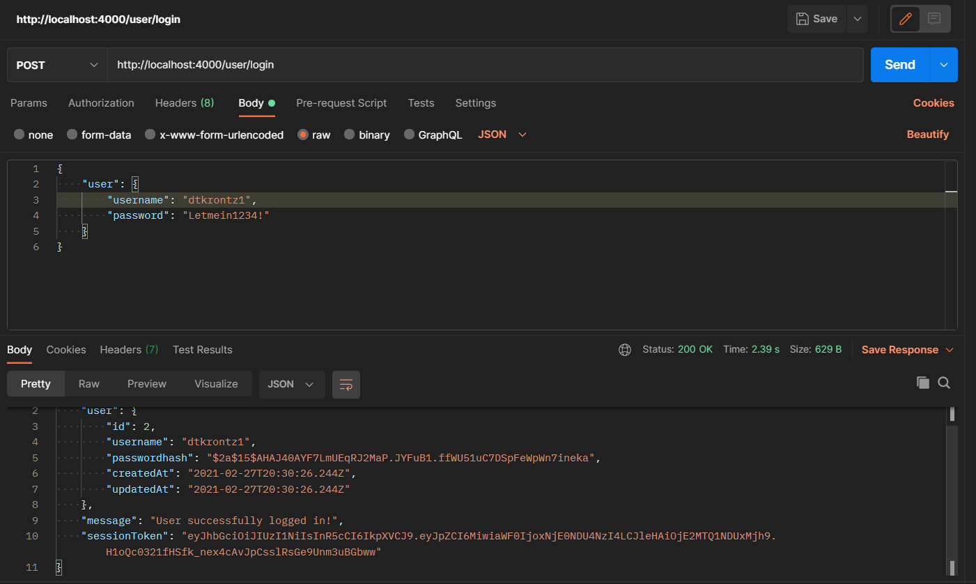 GitHub - dtkrontz/WorkoutLogServer