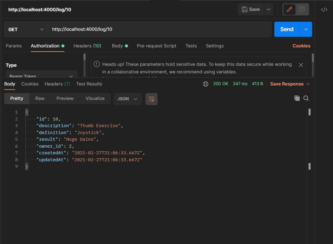 GitHub - dtkrontz/WorkoutLogServer