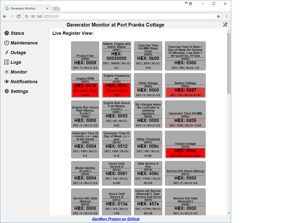 Status page not showing any detail during outage · Issue #109 · jgyates ...