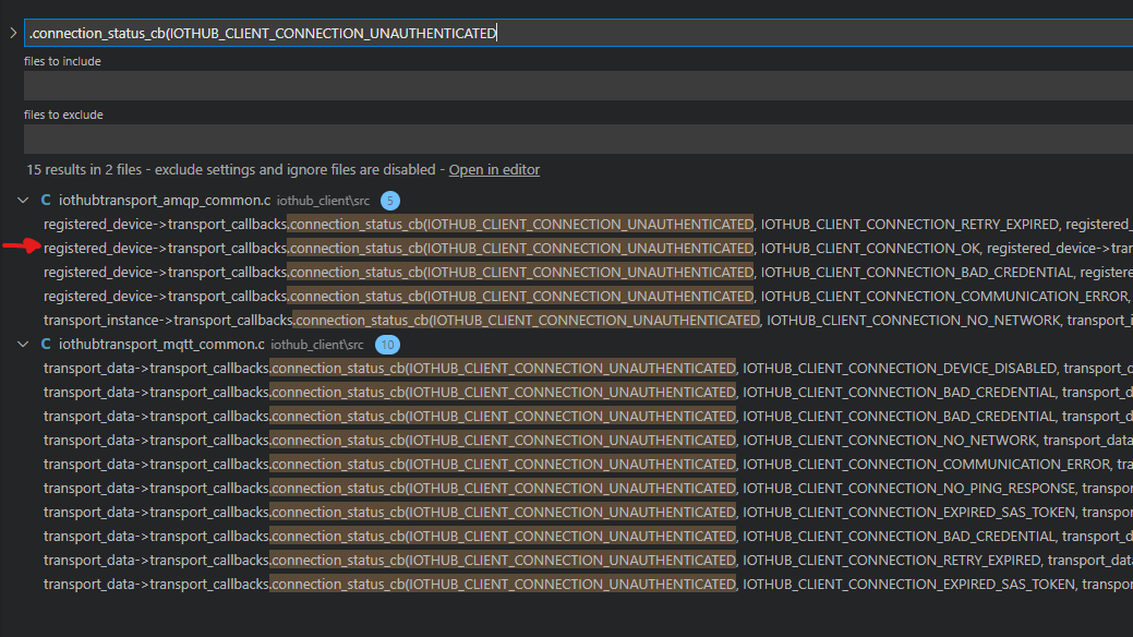 IOTHUB_CLIENT_CONNECTION_STATUS_REASON is IOTHUB_CLIENT_CONNECTION_OK but IOTHUB_CLIENT ...
