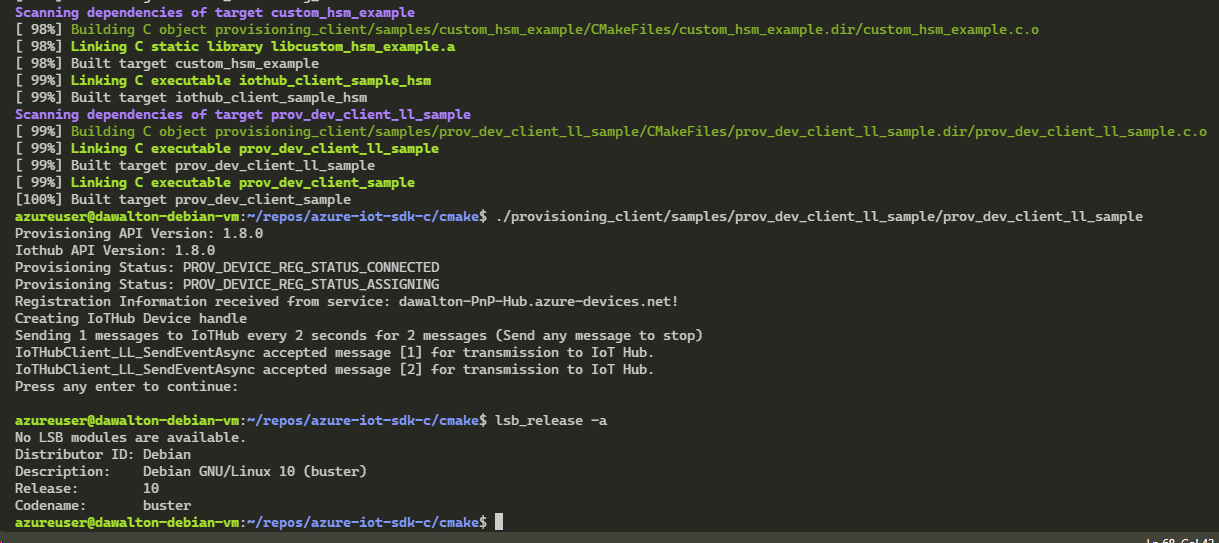 Problem With Certificates On Using Azure Sdk C On Debian 10 And Fedora 33 · Issue 2021 · Azure 3262
