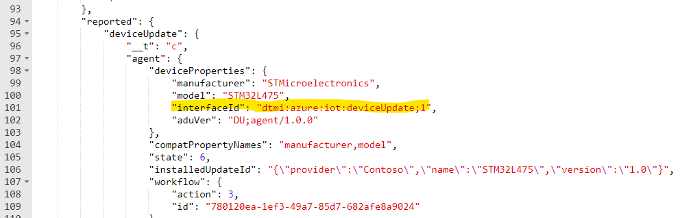 use ppv dtmi by danewalton · Pull Request #283 · Azure-Samples/iot-middleware-freertos-samples ...